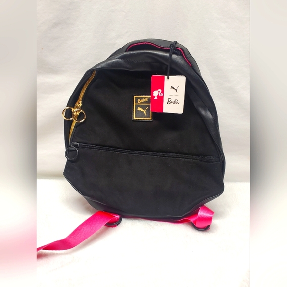 Puma | Bags | Nwt Limited Edition Puma X Barbie Black Backpack | Poshmark